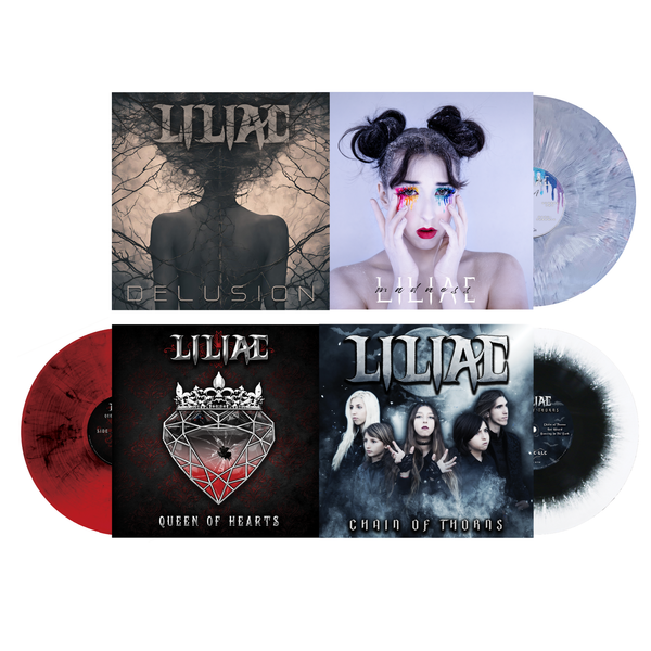 All 4 Vinyl Records Bundle – Liliac